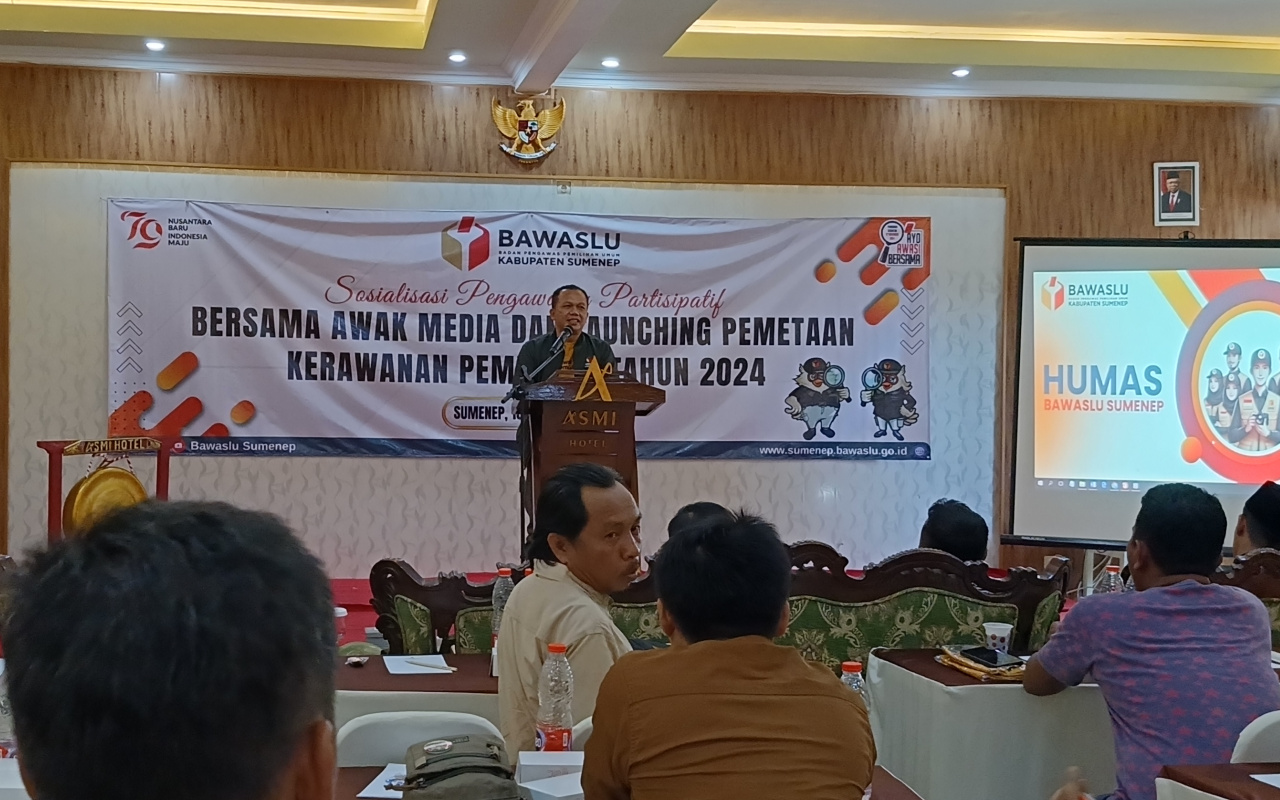 Bawaslu Sumenep Luncurkan Pemetaan Kerawanan Pilkada 2024 - Warta Zone